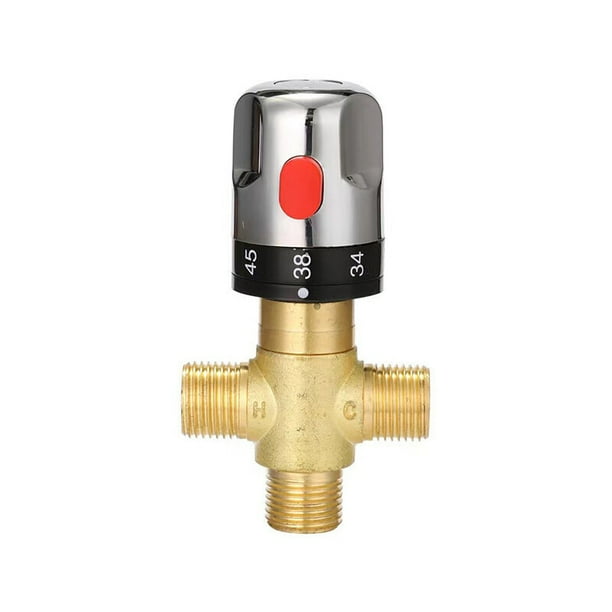 Thermostatic Mixing Valve，Shower Mixing Valve with 1/2 NPT Male ...