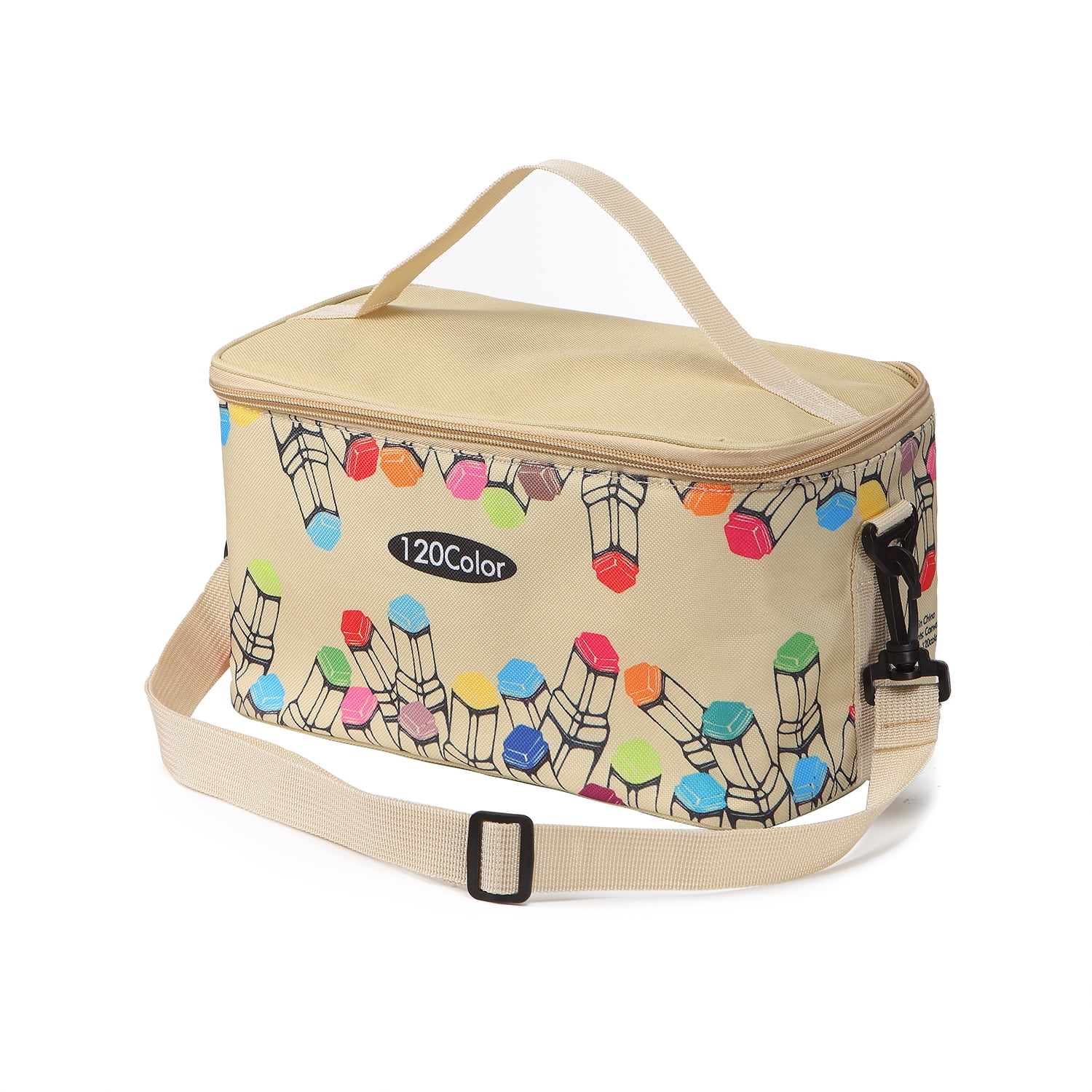 Toprema New Marker Pen Case Holder for 120 Markers Organizer ...