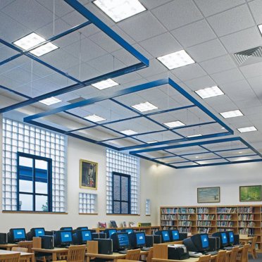 Armstrong Acoustic Ceiling Tiles, 764C Georgian Humiguard Plus, Square ...