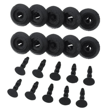 Xinxinyy 100Pcs Engine Cover Radiator Grille Bumper Portable Component ...