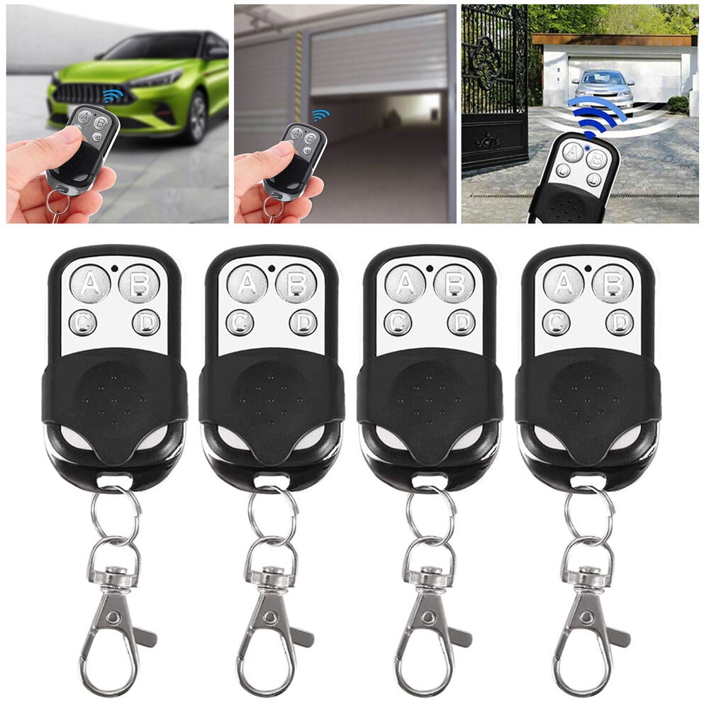 4PCS Universal Cloning Remote Control 433mhz Electric Car Garage Door ... 4PCS Universal Cloning Remote Control 433mhz Electric Car Garage Door ...