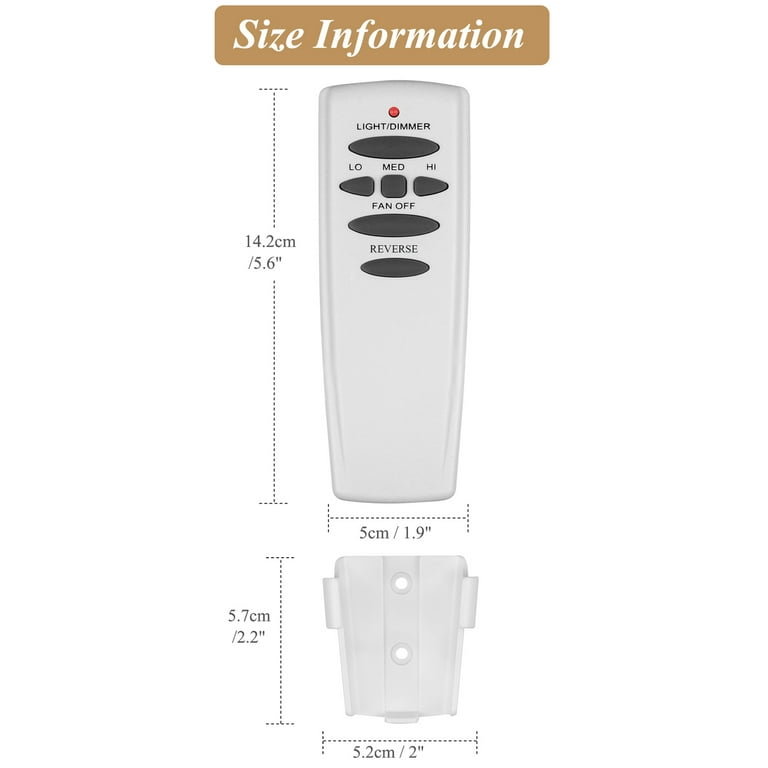 Hampton Bay Remote Control Hampton Bay Universal 3 Speed Ceiling Fan