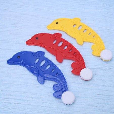 Haofy 3pcs Diving Dolphin Toy Swimming Pool Fun Dolphin Learning Toy ...