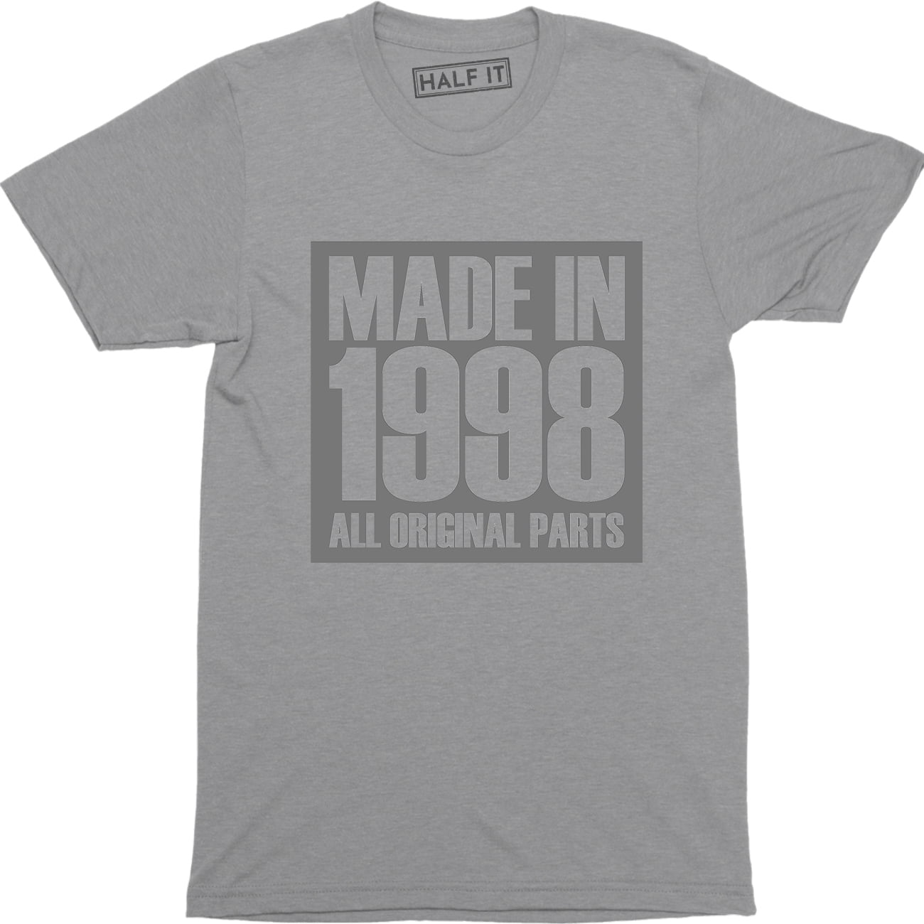 Made In 1998 All Original Parts 21Th Birthday Gift Present Mens T-Shirt ...
