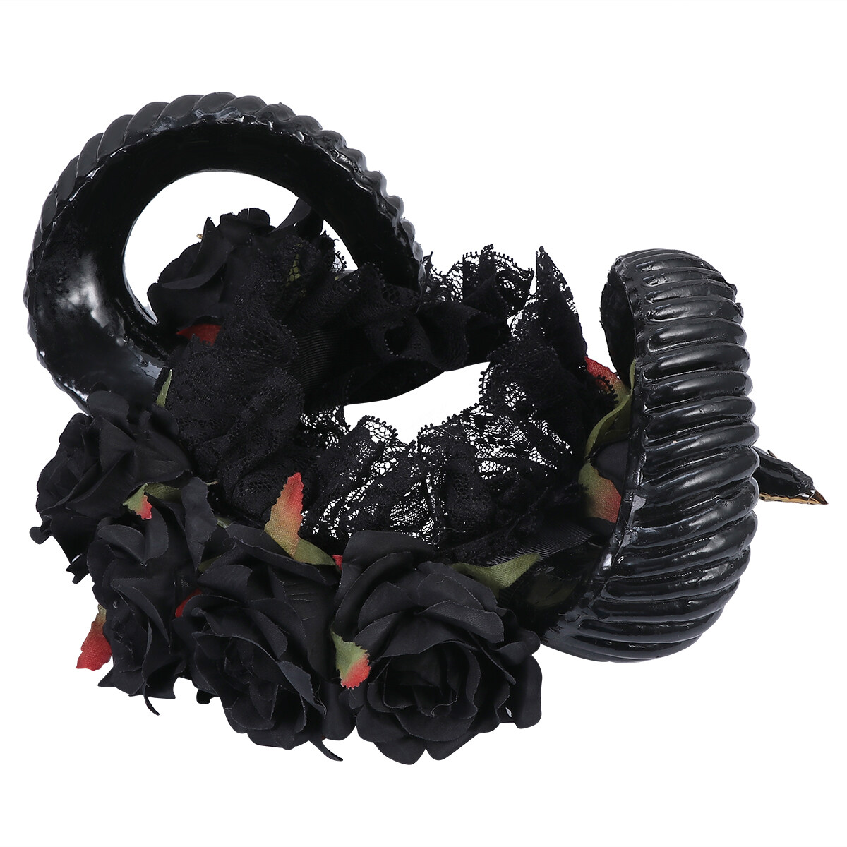 Simulation Horns Headband Halloween Hair Gothic Devil Rose Horns