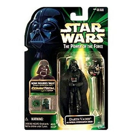 Star Wars Power of the Force CommTech Darth Vader Action Figure ...