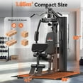 UPGO Home Gym, All-in-One Fitness Equipment, 154LBS Weight Stack, Full ...