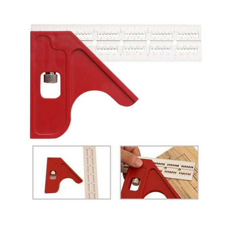 Protractor Stainless Steel 90 Degree Protractor Angle Gauge Caliper ...