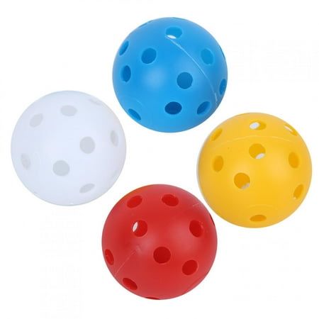 Peahefy Airflow Ball,20Pcs Mixed Color Plastic Airflow Hollow Training ...