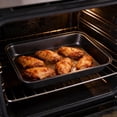 Carbon Steel Cookie Baking Sheet Rimmed Bread Tray Nonstick Turkey ...