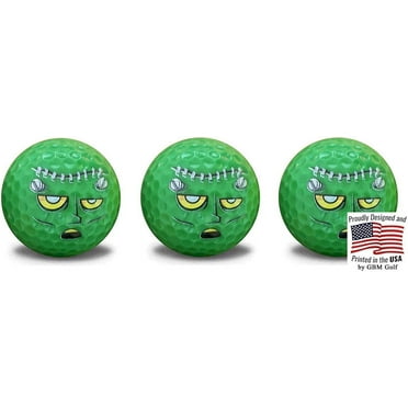 Halloween Golf Balls – 12 Pack - Novelty Print Golf Balls 6 Assorted ...