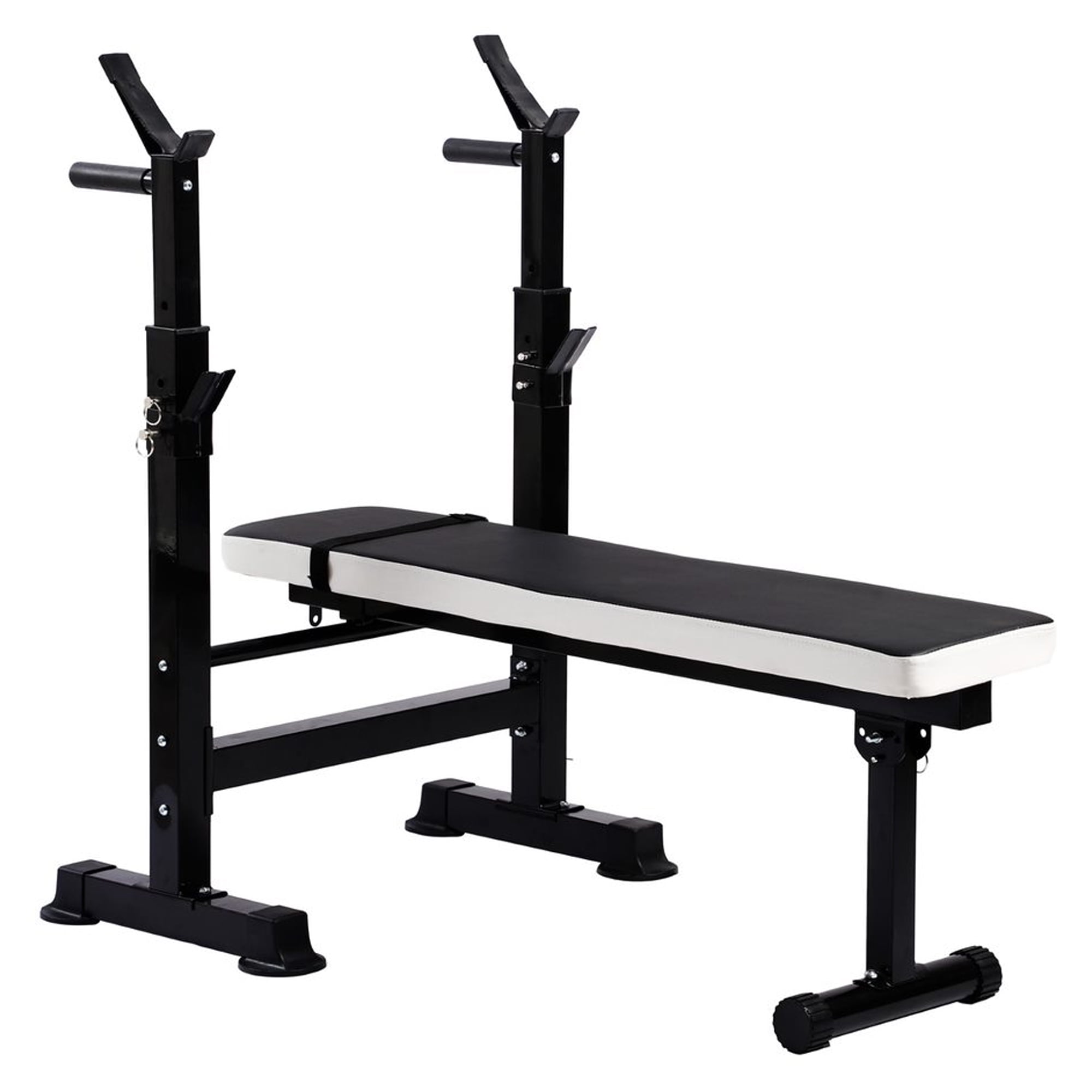 Click here for Balancefrom Steel Weight Bench W/ Squat Rack  Adju... prices