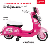 Disney Minnie Mouse 6V Euro Scooter Ride-on Battery-Powered Toy for ...