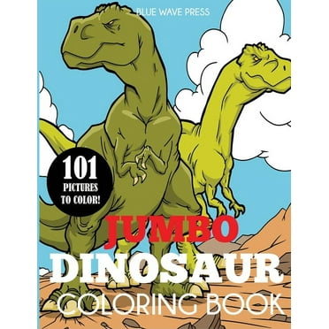 Dinosaur Coloring Book For kids 3-5 : Prehistoric Reptile Coloring ...