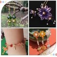 1Box 48Pcs 2 Colors 3D Brass Bead Caps Flower Multi-Petal Mixed Color ...