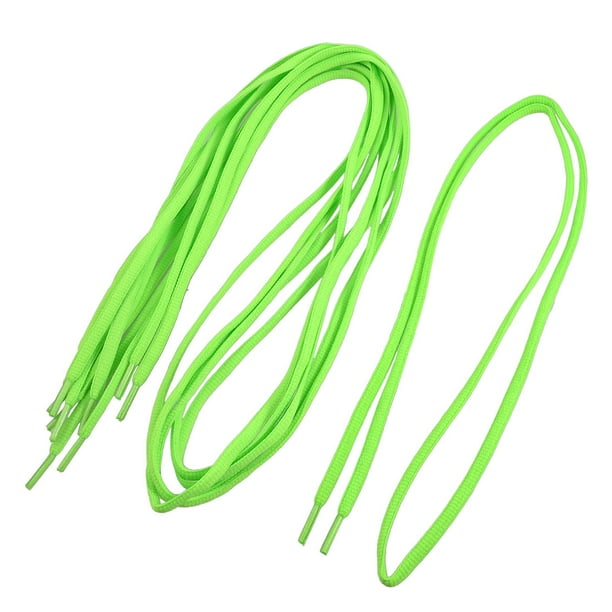 3 Pairs 44" Length Round Shoes String Shoelaces Lime Green for Woman ...