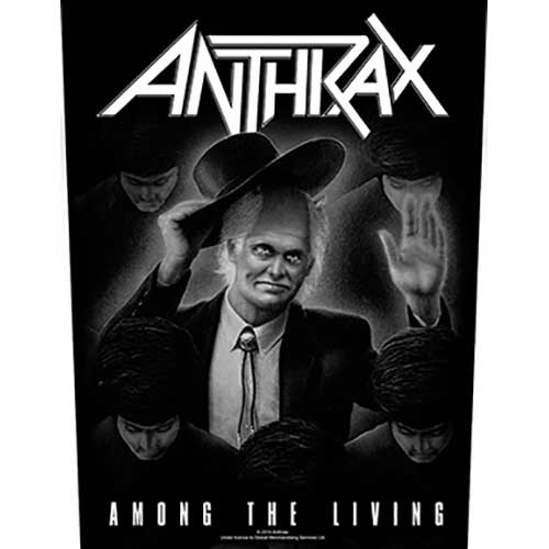 Anthrax Back Patch: Among the Living - Walmart.com