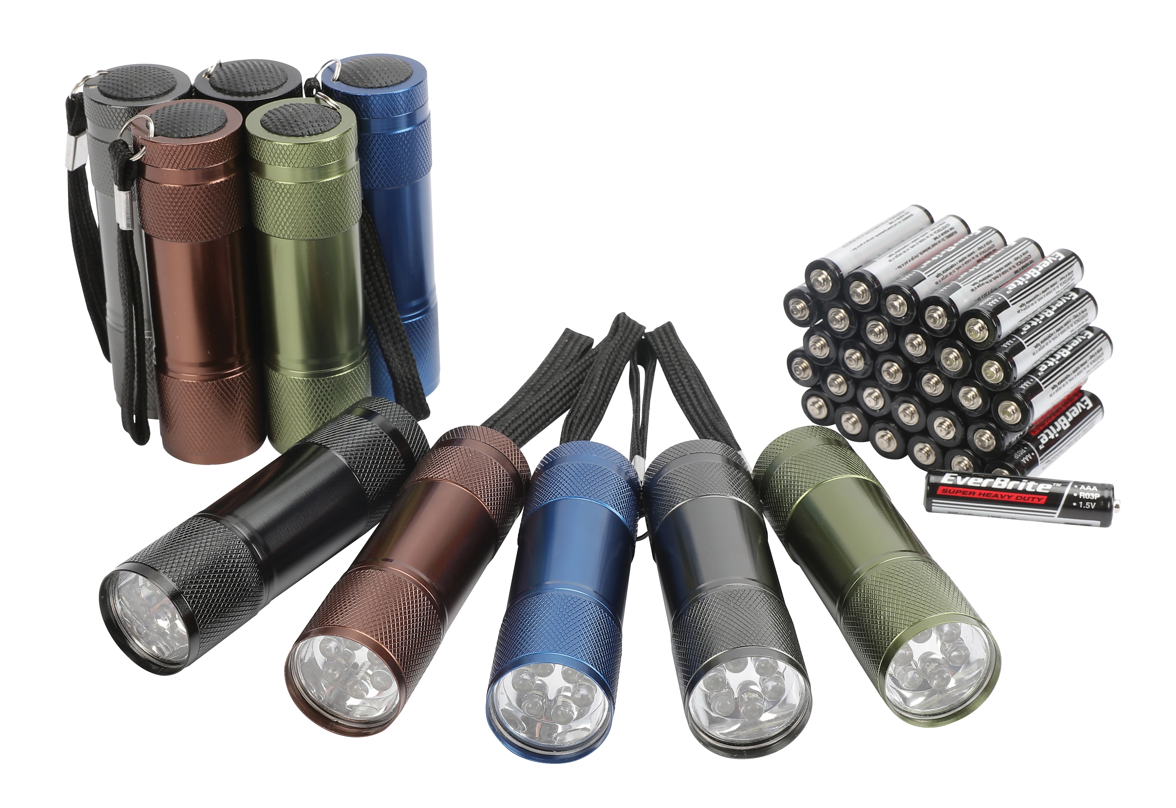 Ozark Trail Aluminum LED Flashlights, 10 Pack – Walmart Inventory ...