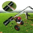 Walk-Behind Sweeper for Sidewalks and Driveways, Hand Push Lawn Sweeper ...