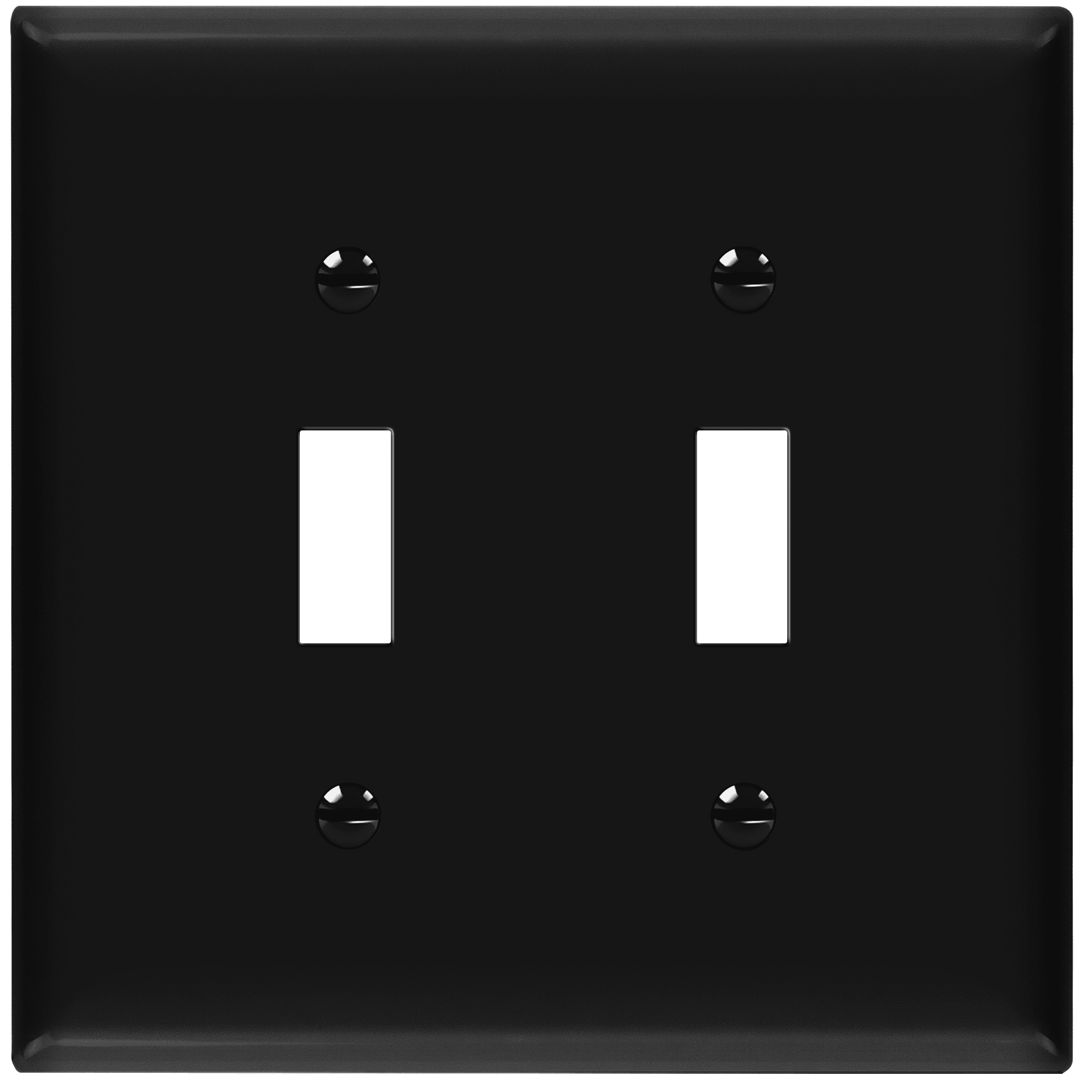 ENERLITES Double Toggle Switch Cover, Two Gang Light Switch Wall Plate ...