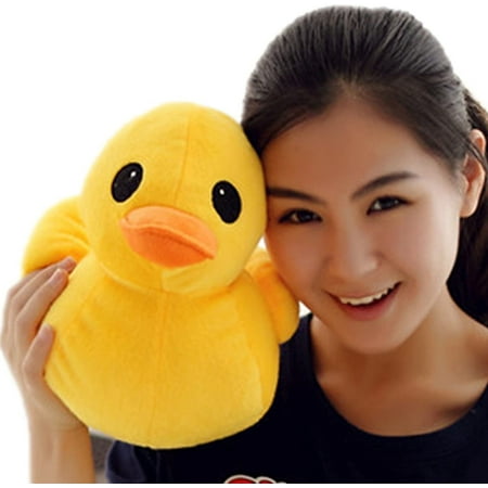 30CM Plush Yellow Duck Soft Stuffed Animal Toy Sofa Decoration for Kids ...