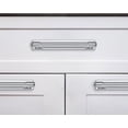 Cabinet Pulls Polished Chrome 8"(203mm) Hole Center 5 Pack Hardware ...