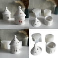 Set of 2 Mongolian Yurt Home Decors Mold Detailed House Silicone Molds ...