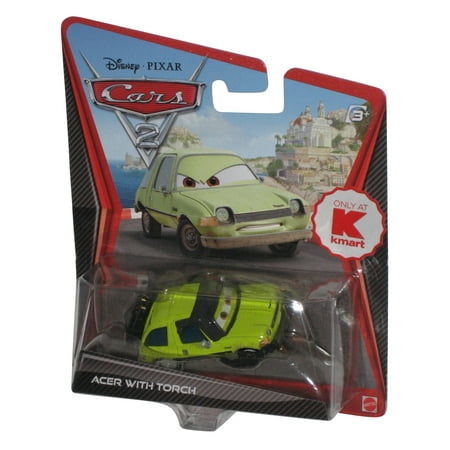 Disney Pixar Cars 2 Movie Acer With Torch Mattel Toy Car - (K-Mart ...