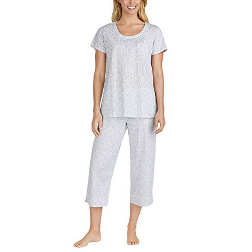 Carole Hochman Carole Hochman Ladies 2 Piece Cotton Capri Pajama Set