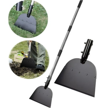 46" Spade Garden Shovel, Steel Flat Spade with Ergonomic D-Handle ...
