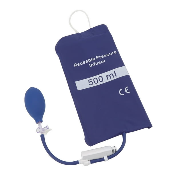 Fluid Pressure Bag, 500ml Pressure Infusion Bag With Pressure Display ...