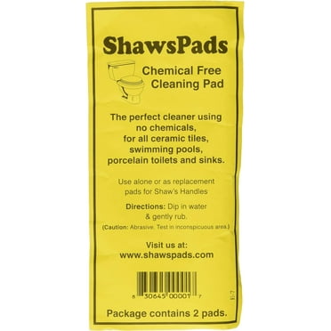 Shaw's Pads Toilet Ring Remover - Eco-friendly Bathroom Bowl Cleaning ...