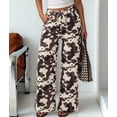 Cow Print Pants Women Loose Wide Leg Jeans Loose Fit High Waisted ...