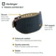 Harbinger Padded Leather Contoured Weightlifting Belt with Suede Lining ...