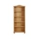 RealRooms Chester 5 Shelf Open Bookcase, Stained Brown - Walmart.com