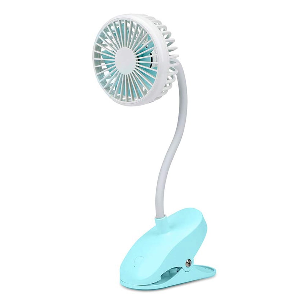 Usb Stroller Fan Clip On Flexible Bendable Mini Personal Desk Electric