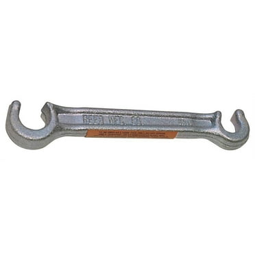 Reed Mfg Valve Wheel Wrench Double-End 1/2 And 21/32 In. Hook Opening ...