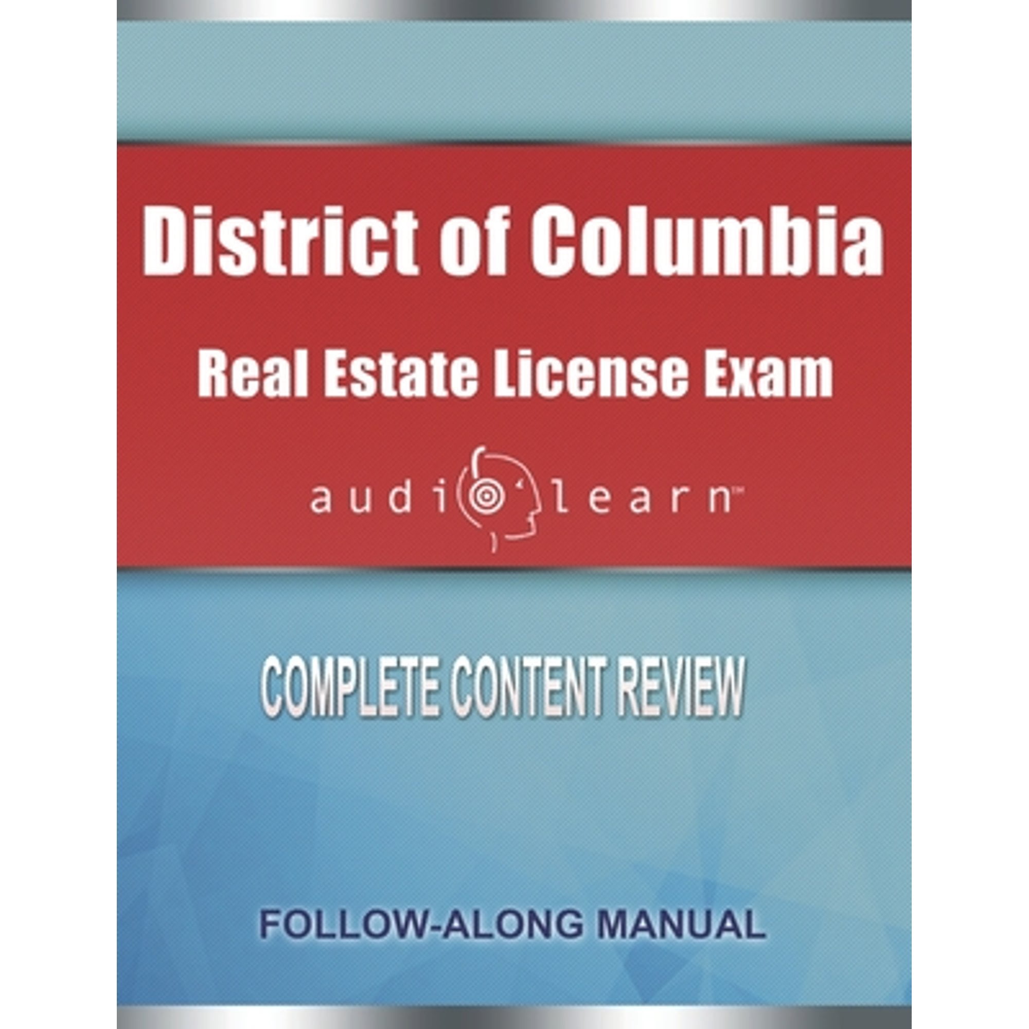 Pre-Owned District of Columbia Real Estate License Exam AudioLearn ...