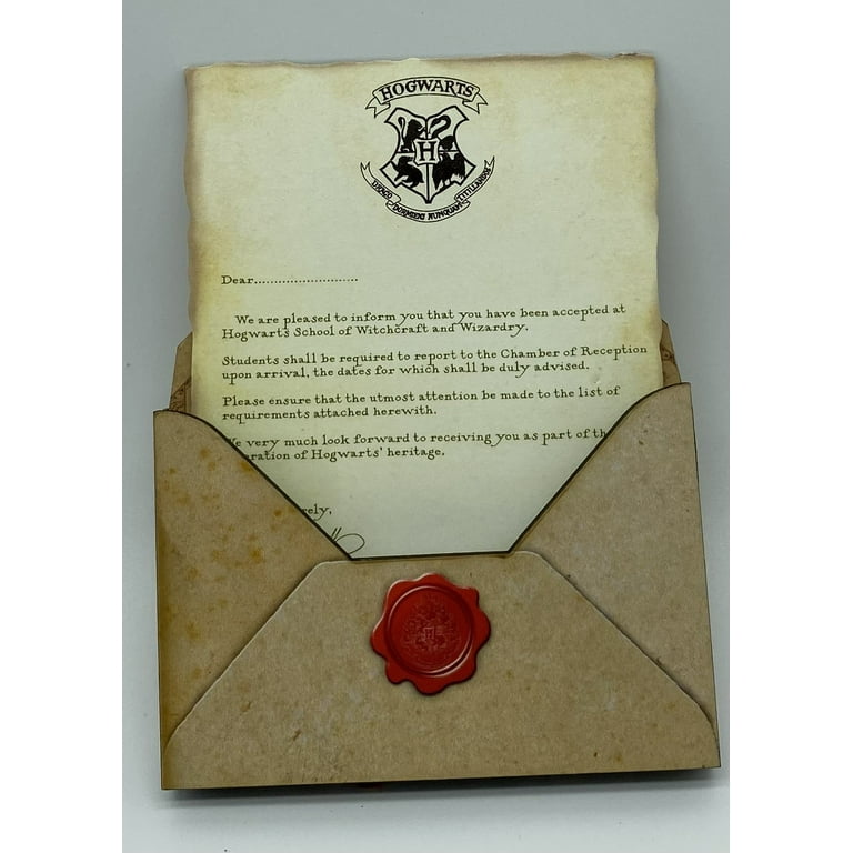 Harry Potter Hogwarts Letter Envelope