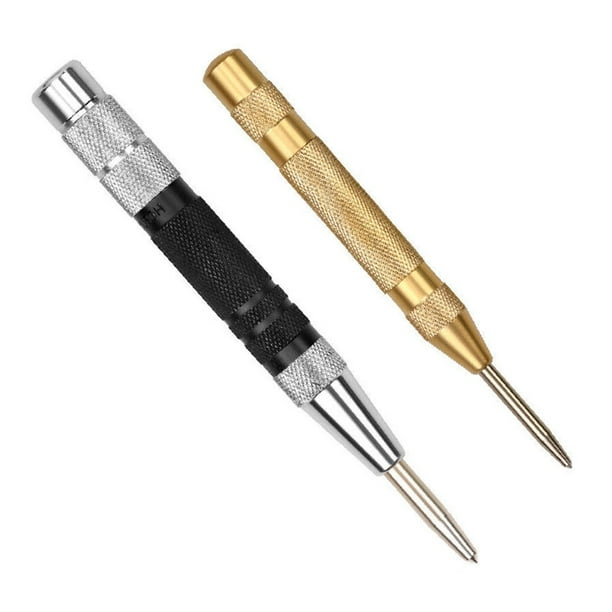 Strong Automatic Centre Punch Adjustable Spring Loaded Metal Drill ...