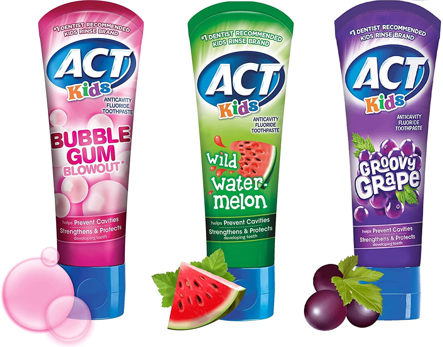 Kids Toothpaste Variety Pack - Walmart.com