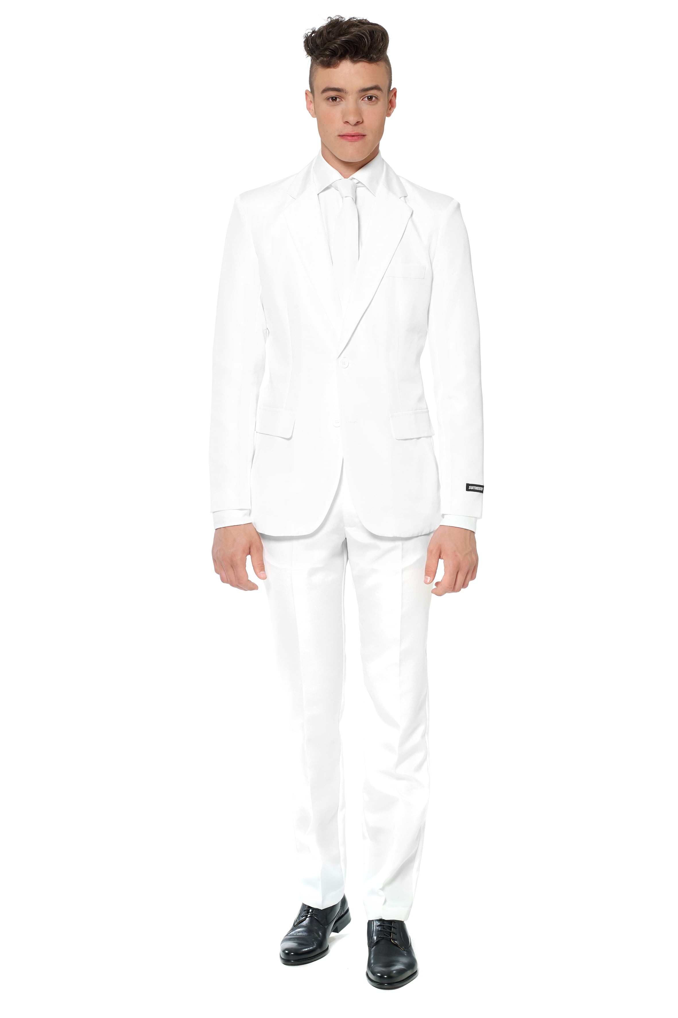 Suitmeister Men's Solid White Color Suit - Walmart.com