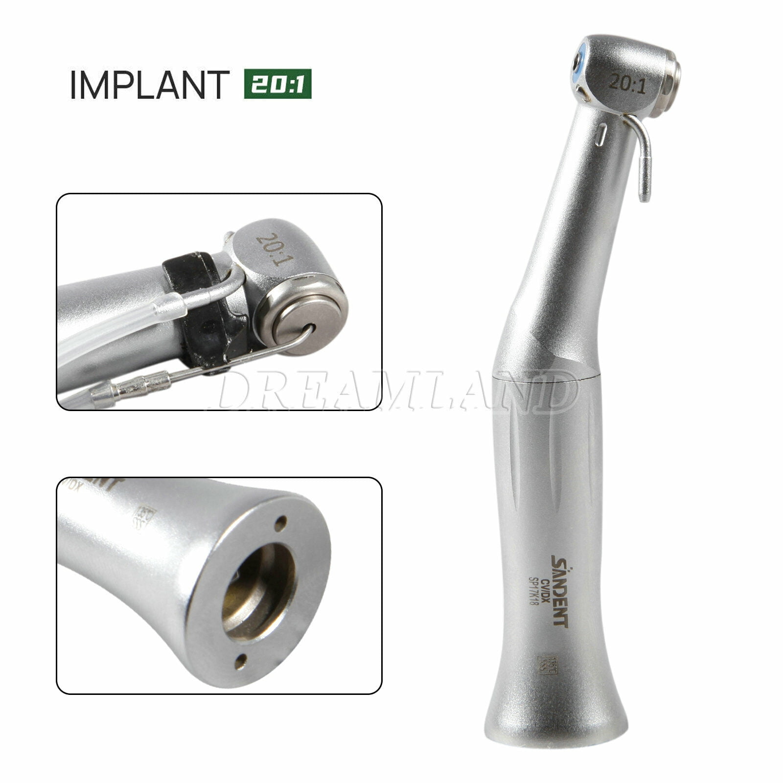 Dental Implant Handpiece 20:1 Reduction Contra Angle Nepal | Ubuy