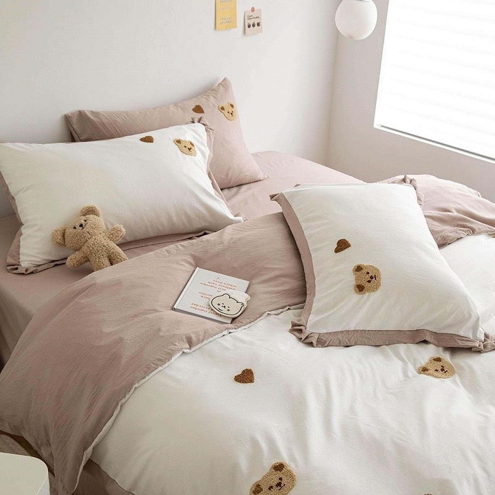 Click here for Cozynest Bear & Heart Bedding Set Queen prices