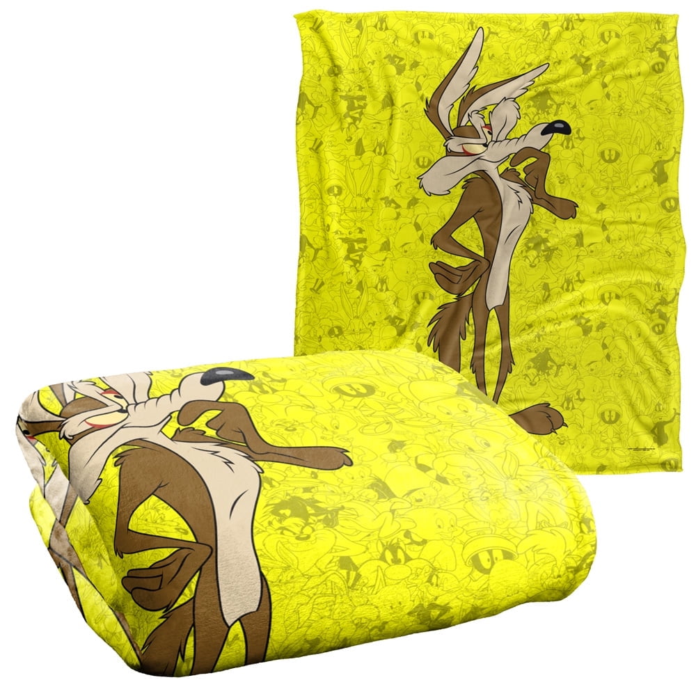 Click here for Officials Looney Tunes Blanket   Wile E Coyote Cha... prices