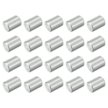 Uxcell 304 Stainless Steel Dowel Pin 3x6 mm (1/8" Dia) 100 Pcs Hardened ...
