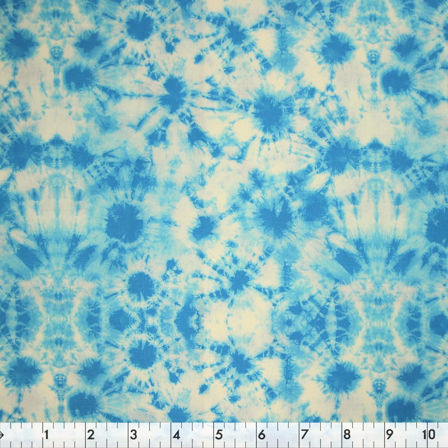 Click here for Fabric Creations Blue Tie Dye Cotton Fabric By The... prices