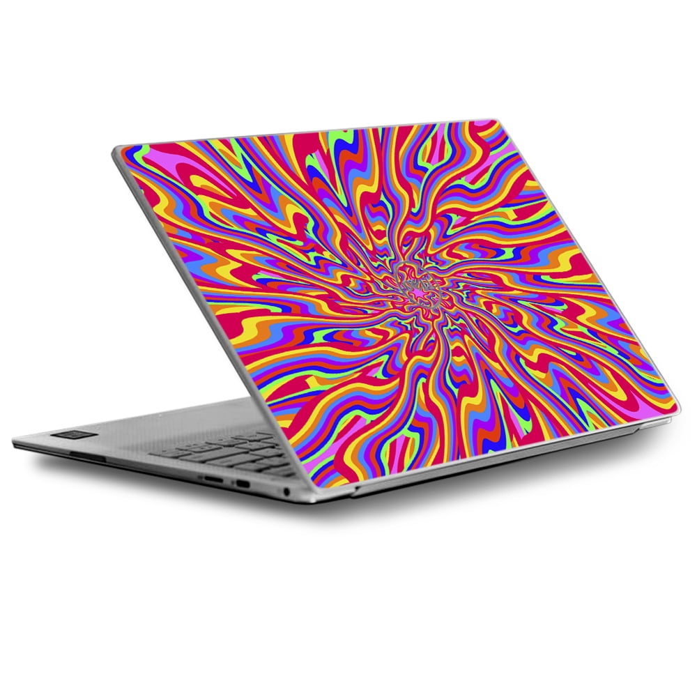 Skin Decal for Dell XPS 13 Laptop Vinyl Wrap / optical illusion ...