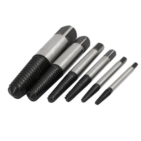 Reverse Thread Screw Extractor Set Broken Bolt Stud Pipe Remover Tool ...