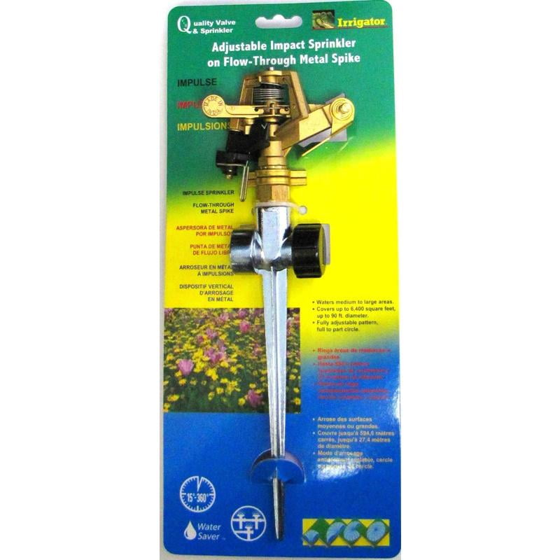 Metal Spike Impulse Sprinkler Naan Sprinklers and Irrigation 423039 ...